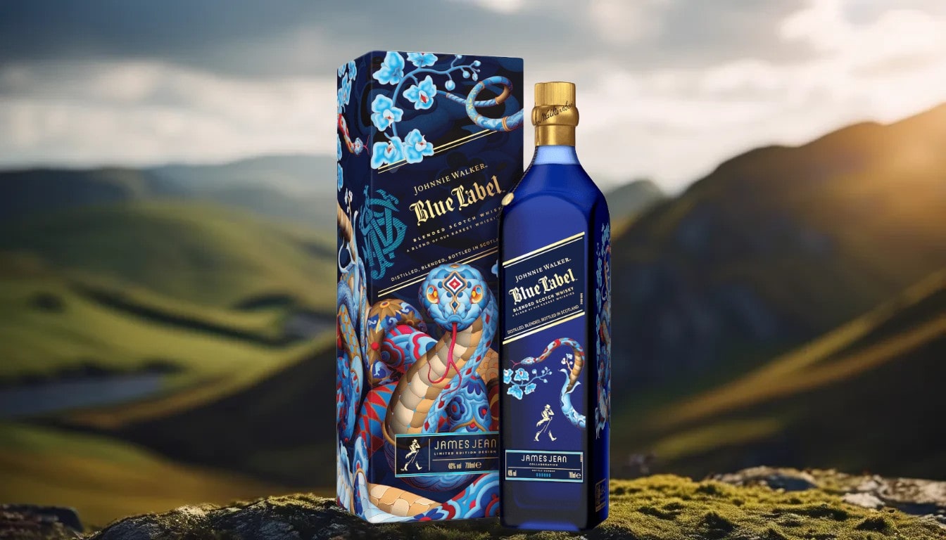 Johnnie Walker Blue Label Chinese New Year of the Snake